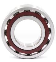 China SGS Practical Contact Ball Bearing , Steel Cage Precision Angular Contact Bearings for sale