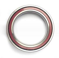 China SGS Practical Contact Ball Bearing , Steel Cage Precision Angular Contact Bearings for sale