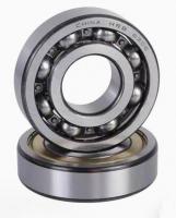 China 6203 Inseparable Deep Groove Ball Bearing Open Steel/Brass Stamping Cage for sale