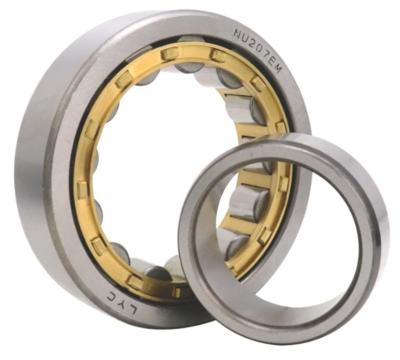 China NU207EM LYC Steel Cage Cylindrical Roller Bearing For Heavy Load Rated Static Load Cor 48.0 KN for sale