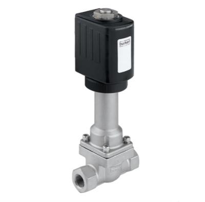 China 0290 Series Seals Material Fluoroplastic Burkert Solenoid Valve With Precision Die Casting Process Method for sale