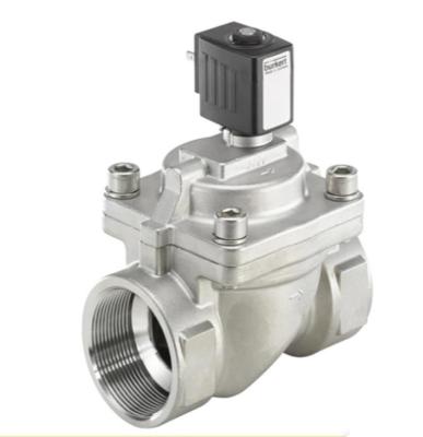 China Die Casting Parts Burkert 0290 Solenoid Valve Two-Way Flow For Oil Industry for sale