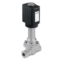 China Die Casting Parts Burkert 0290 Solenoid Valve Two-Way Flow For Oil Industry for sale