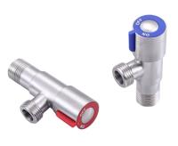 China 304 Stainless Steel Angle Valve Die Casting Parts With In-Wall Installation Method for sale