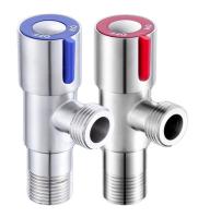China 304 Stainless Steel Angle Valve Die Casting Parts With In-Wall Installation Method for sale
