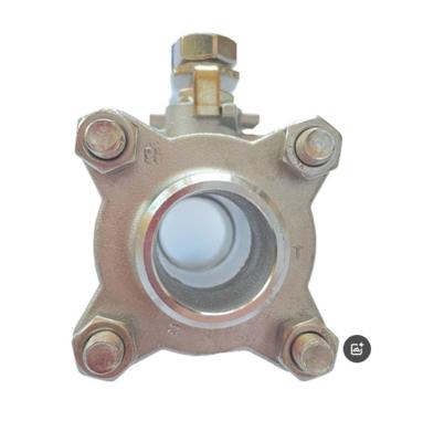 China Die Casting Ball Valve 304 Blue Wheel Copper Core For Water Treatment Applications for sale
