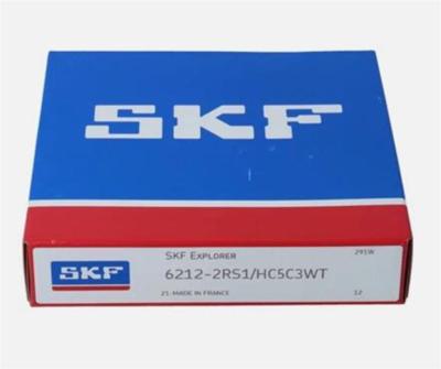 China SKF 6212 2RS1 Sealed Deep Groove Ball Bearing 60x110x22mm for sale