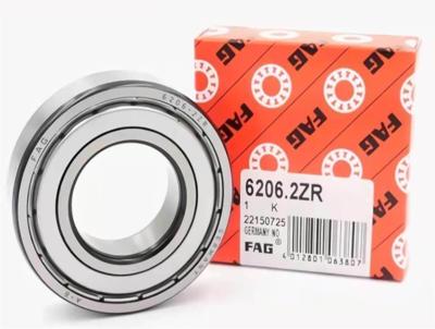 China FAG 6206 2ZR Sealed Deep Groove Ball Bearing 30x62x16mm ABEC5 for sale