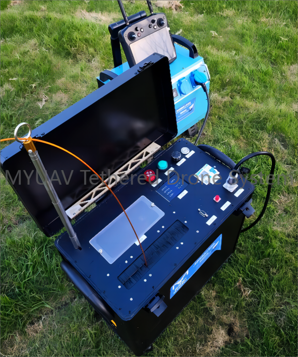 latest company news about MYUAV 30x surveillance tether drone system 2
