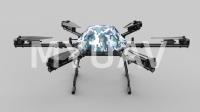 China Electric UAV Multicopter Drone Platform Maximum 20kg Load Capacity for sale