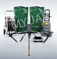 China Long‑Endurance Tethered DJI Matrice 400 Drone for Rooftop Solar Panel & Building Facade Cleaning for sale