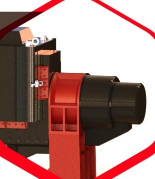 China 2FV400-W Dual-Axis Temperature-Controlled Turntable with ±0.01° Accuracy and -40°C to 150°C Chamber for sale