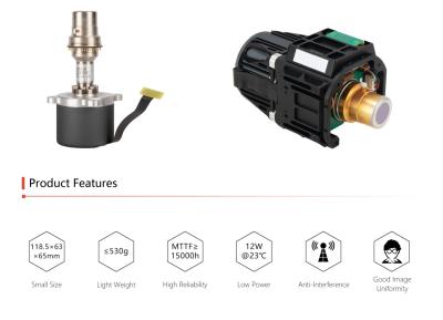 China YZT-TCQ-07 Long Wave Cooled Infrared Gas Detector 640×512 Resolution 15μm Pixel 25Hz/50Hz Frame Rate for sale
