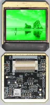 China 0.96 Inch Micro OLED Microdisplay with Vertical RGB Strip Interface and Color Pixel Arrangement for sale