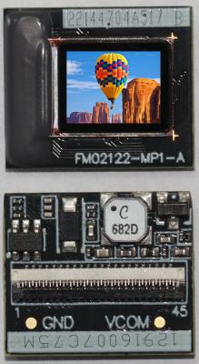 China 0.39 Inch Micro OLED Microdisplay 1024x768 Full Color 1500 cd/m² Vertical RGB Strip for sale
