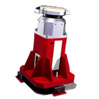 China Flight Simulator Turntable with ±360° Angular Range, 70kg Load Capacity, and ±1-3 Arcsecond Accuracy for sale