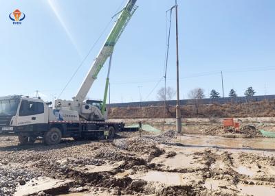 China BJV150E-377 Industrial Vibro Piling Equipment with 19mm Max Amplitude and Eco-Friendly Electric Operation for sale