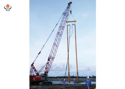 China Industrial Vibroflot Drive Pile Machine for Ground Improvement | 30-50 Hz Frequency | Up to 30m Depth Capacity for sale