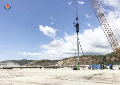 China Dry Method Vibro Densification Bottom Feed Vibroflot for Silty Clay Soil Improvement up to 30m Depth for sale