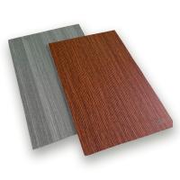 China FRP Wood Grain Wall Panels 3mm Moisture Proof Fiberglass Reinforced Decorative Boards for sale