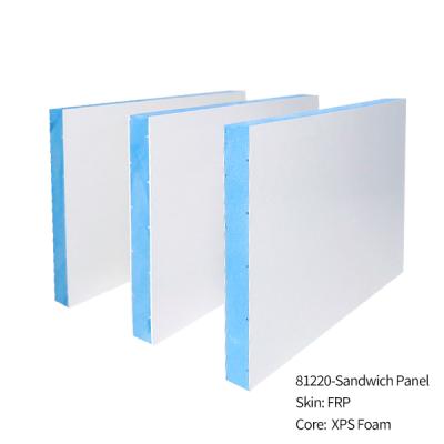 China Professional Grade FRP XPS Sandwich Panel Matte Lightweight High Strength for sale