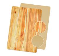 China Natural Wood Grain FRP Decorative Panels Wood Look FRP 4x8 ft Easy Install for sale