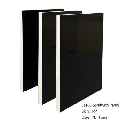 China Black Thermoplastic Insulation Composite CFRT Sheets Low Thermal Conductivity for sale