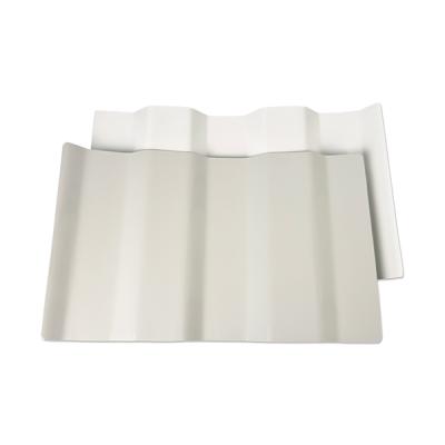 China FRP Gel-Coated Corrugated Sheets 1700mm Width Anti-Aging Glossy Surface for sale