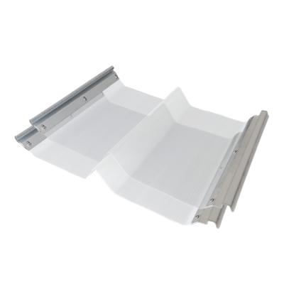 China FRP Gel Coated Fiberglass Skylight Panels 85% Light Transmittance Weather Resistant for sale