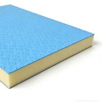 China Fiberglass Insulated Wall Panels 25mm Thickness High Strength Weatherproof Thermal Sandwich Panels for sale