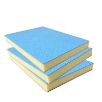 China Fiberglass Insulated Wall Panels 25mm Thickness High Strength Weatherproof Thermal Sandwich Panels for sale