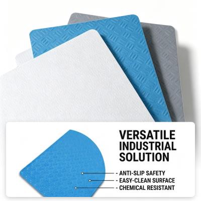 China FRP Flat Panels Textured Style Impact Resistant Durable Lightweight Sheets for sale