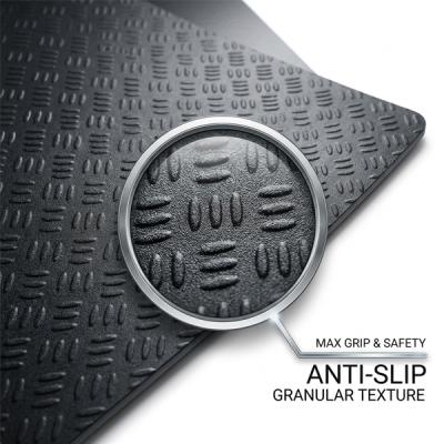 China Flat Fiberglass Panels Non Slip Embossed Weather Resistant For Lightweight Carriages for sale