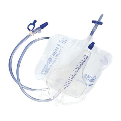 China Plastic Medical Disposable Products Pediatric Urine Bag Without Outlet 1000Ml for sale