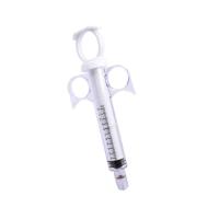China FDA Transparent Plastic Dose Control Syringes 10Ml 12Ml Dial A 3 Ring Rubber Stopper for sale
