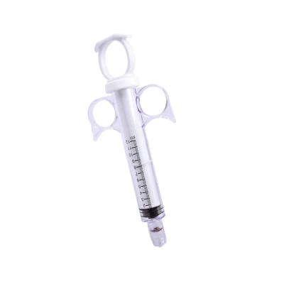 China FDA Transparent Plastic Dose Control Syringes 10Ml 12Ml Dial A 3 Ring Rubber Stopper for sale