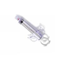China Safety Plastic Dose Control Syringes 10Ml 12Ml Dial A 3 Ring Rubber Stopper for sale