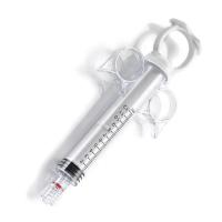 China Disposable Plastic Luer Lock Slip 10Ml Retractable Angiographic Asepto Syringes for sale