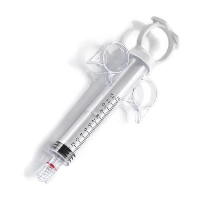 China Disposable Plastic Luer Lock Slip 10Ml Retractable Angiographic Asepto Syringes for sale