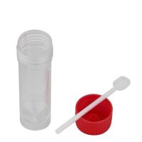 China 30ml 60ml Medical Disposable Specimen Cup Stool Sample Collection Container With Needle for sale
