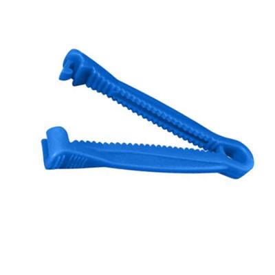 China Different Colors Disposable Umbilical Cord Clamp Clipper For New Born for sale