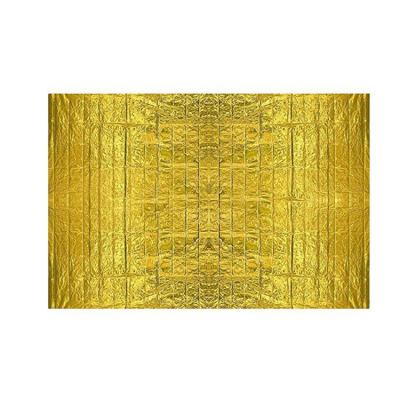 China Weighted Rescue Foil Emergency Blanket Mylar Thermal Insulation Reflective Outdoor Survival for sale