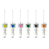 China Plastic Iv Cannula 14G 16G 18G 20G 22 24G Size And Color Safety for sale