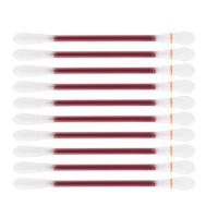 China ODM Medical Disposable Plastic Pointed Qtips Double Headed Alcohol Cotton Swabs Sticks for sale