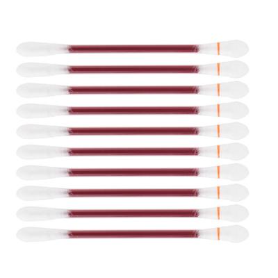 China ODM Medical Disposable Plastic Pointed Qtips Double Headed Alcohol Cotton Swabs Sticks for sale