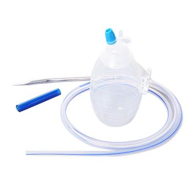 China Medical Silicone High Vacuum Suction Closed Wound Drainage System 400Ml 450Ml for sale
