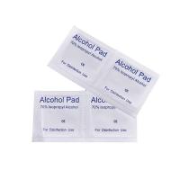 China Disposable Non Woven 70% Isopropyl Alcohol Prep Pads For Disinfection Use for sale