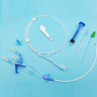 China CVC Triple Lumen Central Venous Catheter For ICU Intensive Critical Care for sale