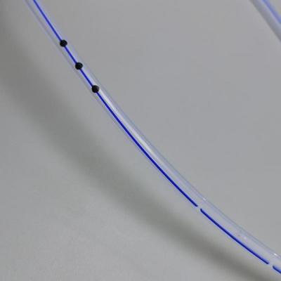 China Fr19 Fr24 Medical Disposable Products Silicone Round Perforated Drainage Tube for sale