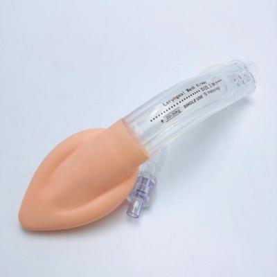 China Double Lumen Laryngeal Mask, With Gastric Lumen (Disposable, All Silicone, Preformed) for sale